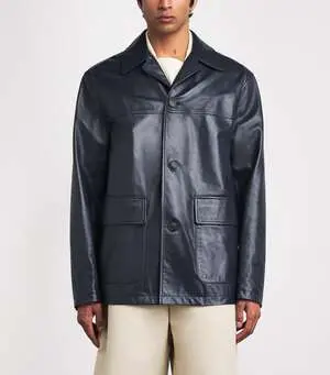 SYSTEM Leather Jacket