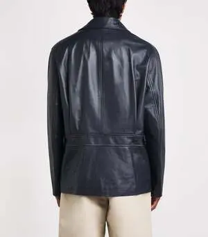 SYSTEM Leather Jacket