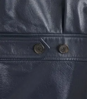 SYSTEM Leather Jacket