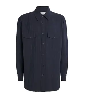 SYSTEM Stripe Overshirt