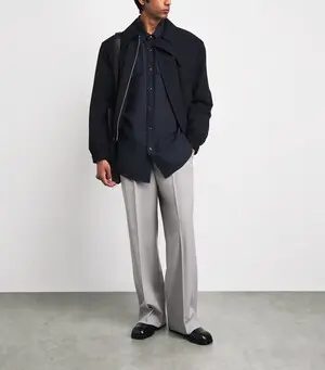 SYSTEM Stripe Overshirt
