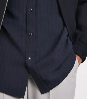 SYSTEM Stripe Overshirt