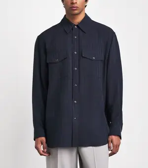 SYSTEM Stripe Overshirt