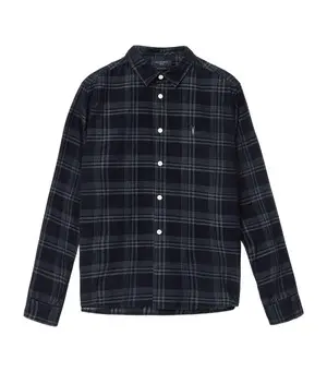 ALLSAINTS Organic Cotton Check Rockley Shirt