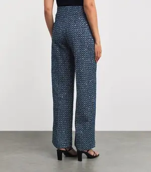Sandro Sequinned Tailored Trousers