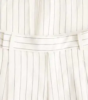 Sandro Stripe Wide-leg Trousers