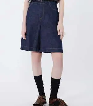 Max Mara Denim Shorts