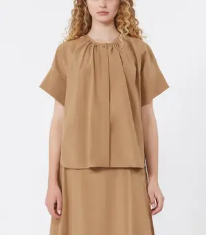 Max Mara Cotton Poplin Blouse
