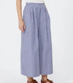 Max Mara Stripe Wide-leg Trousers