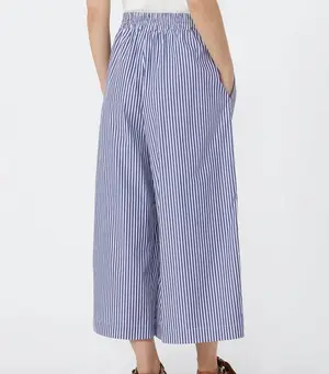Max Mara Stripe Wide-leg Trousers