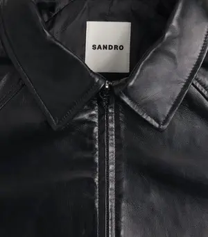 Sandro Leather Jacket