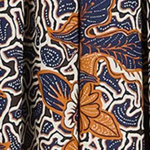 Max Mara Printed Cotton Midi Skirt