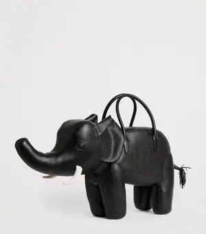 Thom Browne Leather Elephant Top-handle Bag