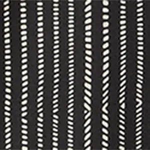 Max Mara Silk Stripe Short-sleeve Blouse - Black
