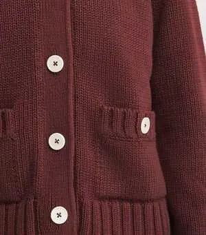 ME+EM Cotton Cropped Cardigan