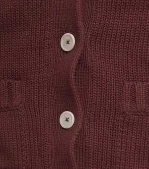 ME+EM Cotton Cropped Cardigan