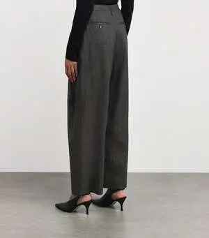 HERSKIND Bowie Relaxed Pleated Trousers
