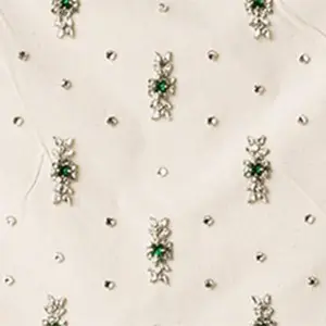 Miu Miu Cotton Embellished Mini Skirt