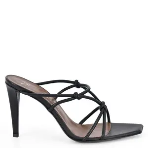 GIUSEPPE ZANOTTI Gz Key 90 Leather Mules - Black