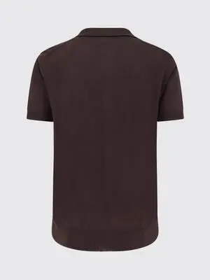 TOM FORD Cotton And Silk Knit Polo Shirt