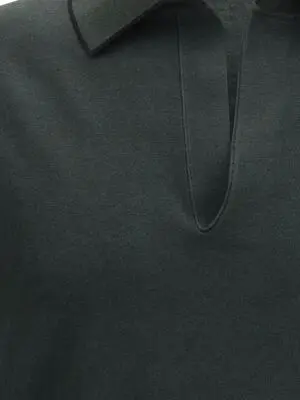 TOM FORD Cotton And Silk Knit Polo Shirt - Green