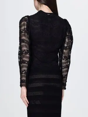 TWINSET Lace Blazer - Black