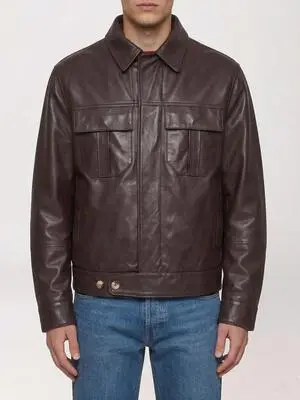 Brunello Cucinelli Leather Jacket - Red