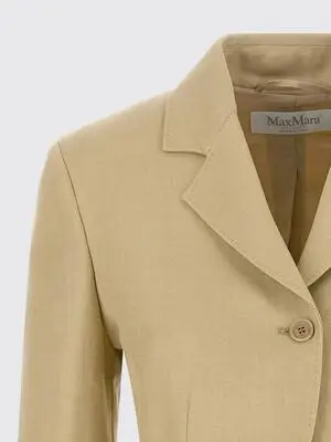 Max Mara Single-breasted Linen Blazer