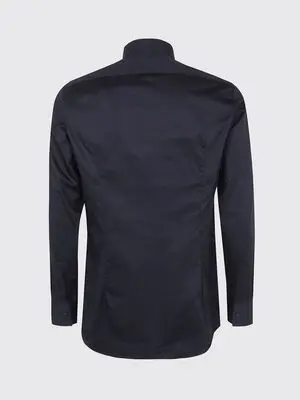 TINTORIA MATTEI 954 Classic Cotton Shirt - Black