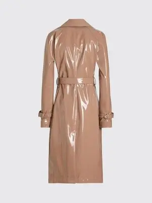 Dolce & Gabbana Synthetic Leather Trench Coat - Dust