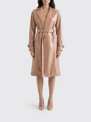 Dolce & Gabbana Synthetic Leather Trench Coat