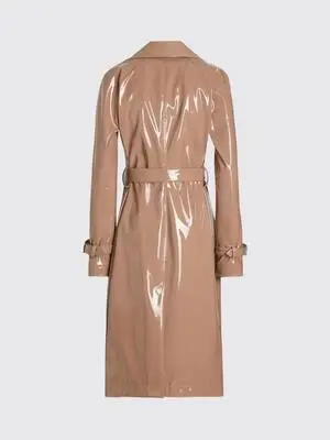Dolce & Gabbana Synthetic Leather Trench Coat