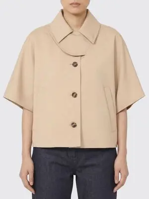 Max Mara Paggio Cotton Cape - White