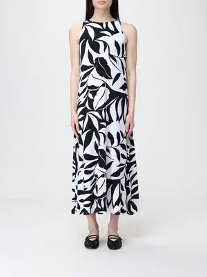 Max Mara Sleeveless Printed Maxi Dress - Fa01