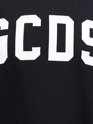 Gcds Crewneck Sweatshirt In Cotton With Logo