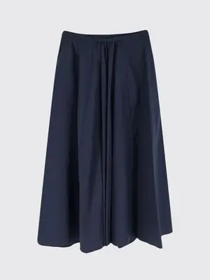 Aspesi Cotton Midi Skirt - Blue