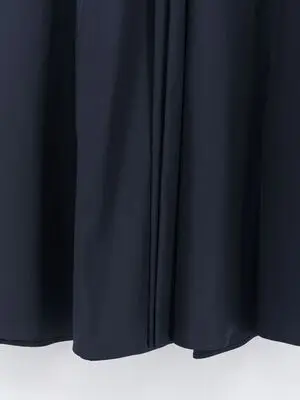 Aspesi Cotton Midi Skirt - Blue