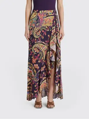 Etro Paisley Viscose Skirt