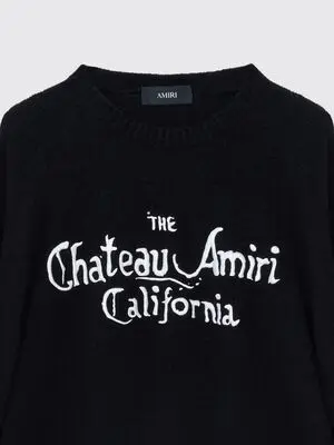 Amiri Cotton Blend Crewneck Sweater