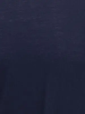 ROBERTO COLLINA Cotton Crew Neck Pullover - Navy