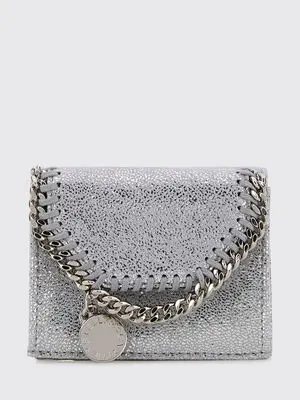 Stella McCartney Metallic Wallet - Silver