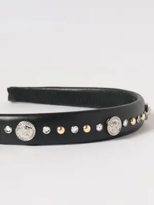 Versace Studded Leather Headband