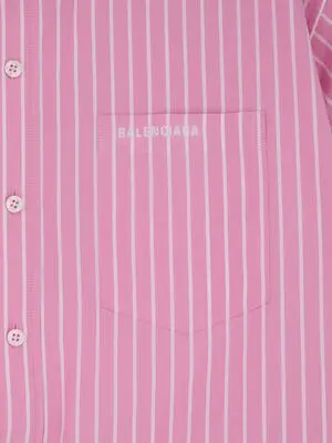 Balenciaga Striped Cotton Shirt