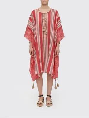 Isabel Marant Étoile Striped Cotton And Silk Kaftan Dress