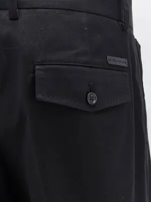 Dolce & Gabbana Cotton Gabardine Tailored Trousers