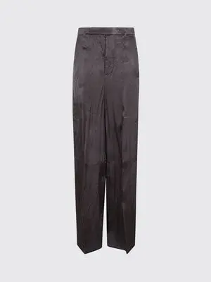 Rick Owens Cupro Wide Leg Trousers