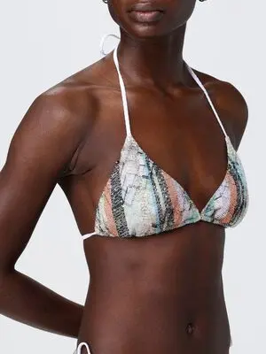 Missoni Striped Sequin Bikini Swimsuit