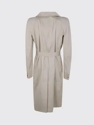 Rick Owens Double Breasted Trench Coat - Nude