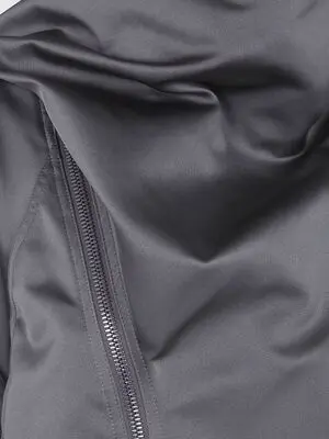 Rick Owens Asymmetrical Zip Jacket - Brown