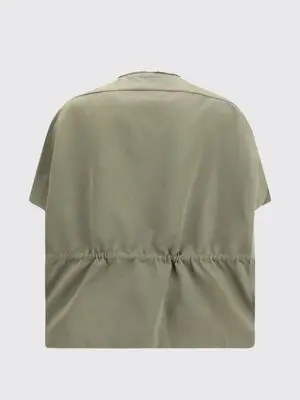 Rick Owens Drawstring Waist Zip-up Jacket - Brown